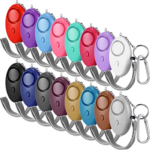 16 Pack Safe Sound Personal Alarm, Emergency Safety Alarm 130 dB Secur ...